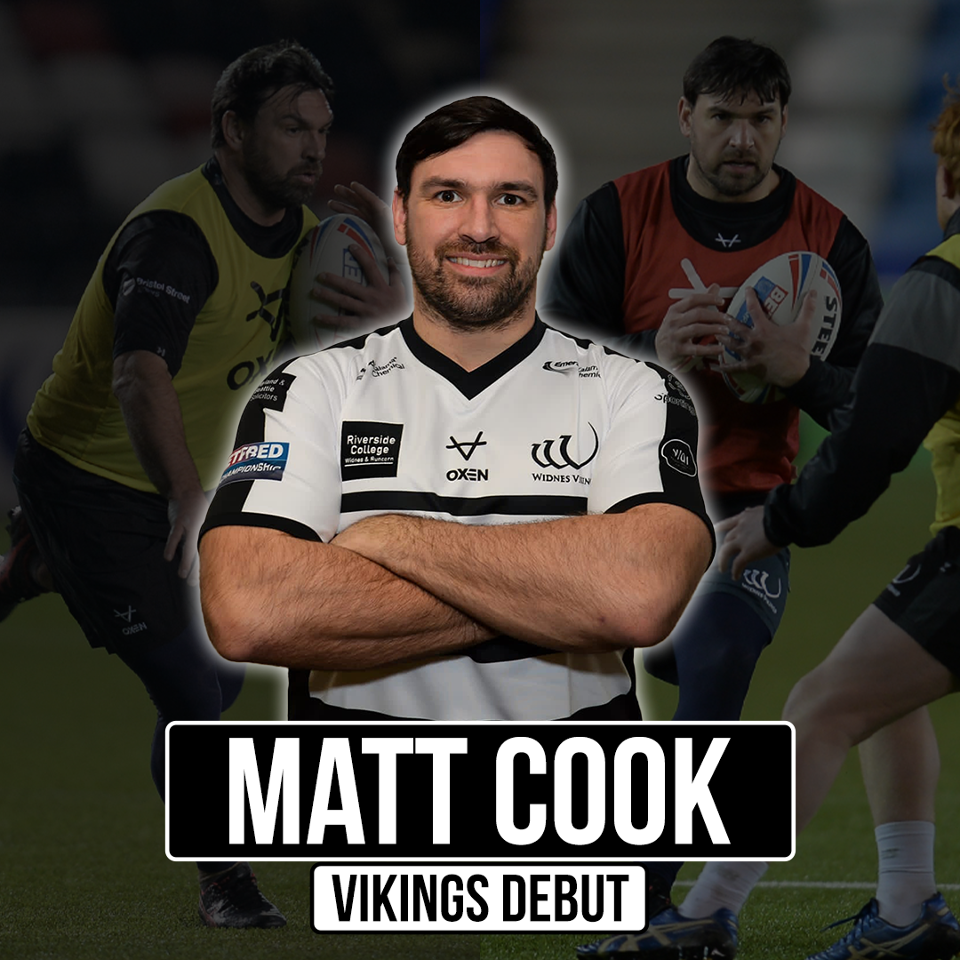 Matt Cook to make Vikings debut - Widnes Vikings