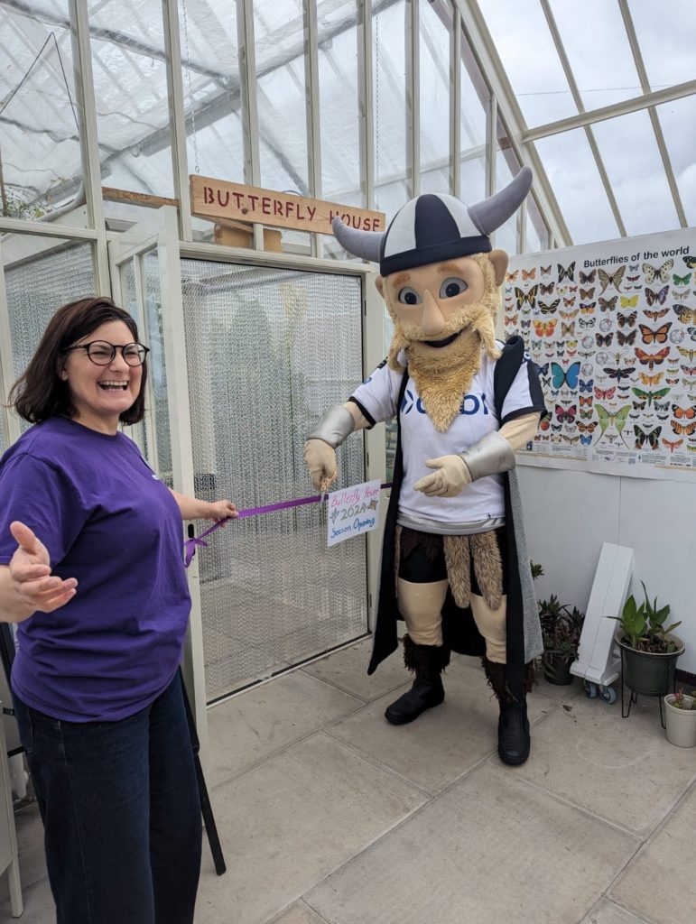 KEMIK THE VIKING REOPENS BUTTERFLY HOUSE AHEAD OF SUMMER - Widnes Vikings