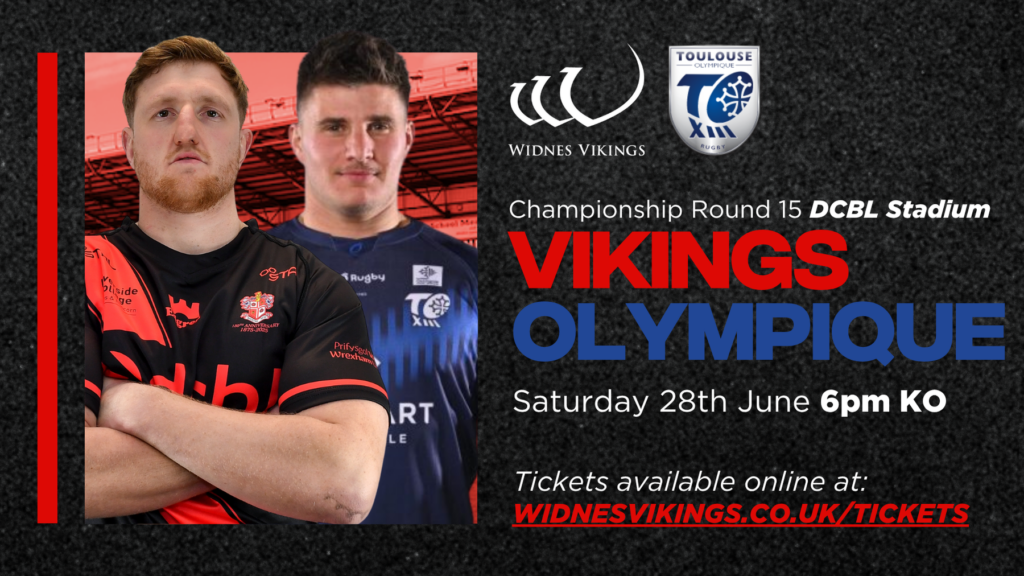 TOULOUSE KICK OFF TIME CHANGED - Widnes Vikings