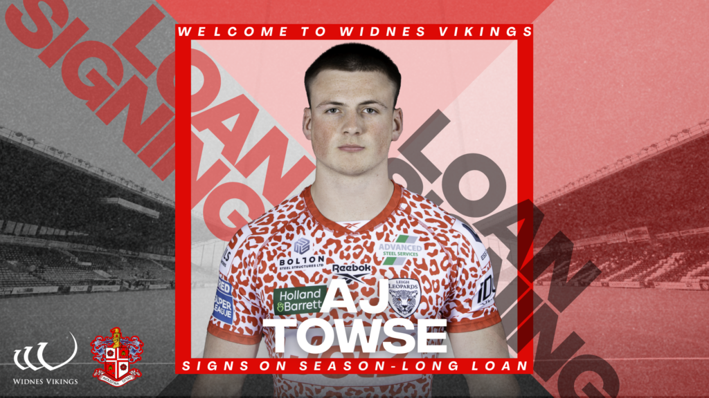 AJ TOWSE JOINS VIKINGS ON SEASON-LONG LOAN - Widnes Vikings