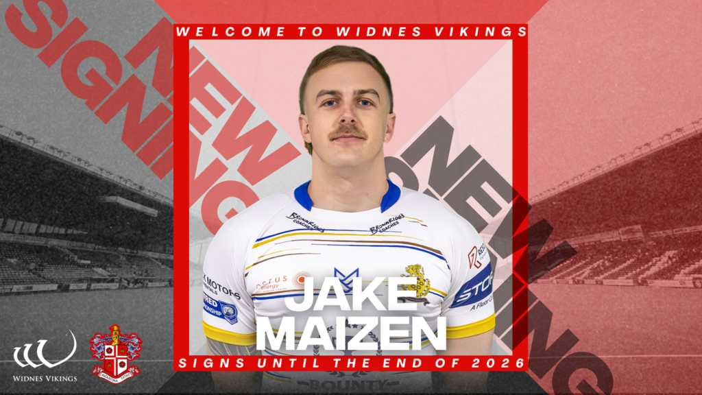 JAKE MAIZEN JOINS THE VIKINGS - Widnes Vikings