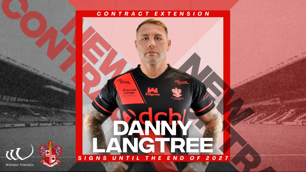 DANNY LANGTREE PENS TWO YEAR EXTENSION - Widnes Vikings
