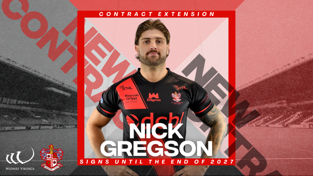 NICK GREGSON EXTENDS VIKINGS STAY - Widnes Vikings