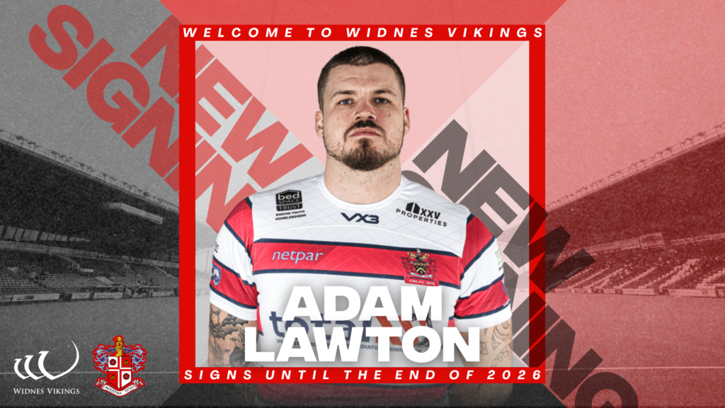 ADAM LAWTON RETURNS TO THE VIKINGS - Widnes Vikings